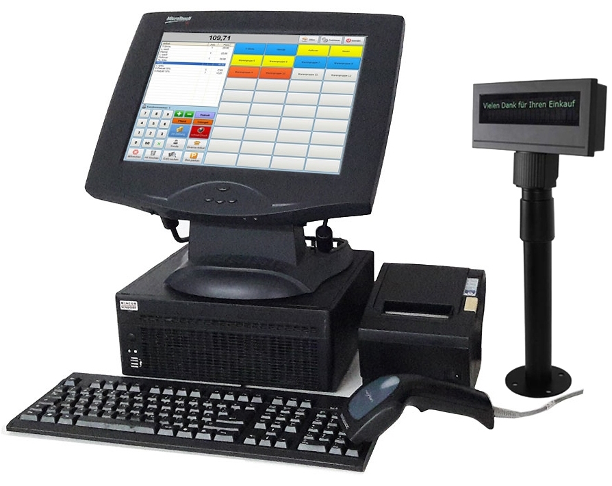 Kassensystem für Einzelhandel 38,1cm (15 Zoll) Handel PLUS 4.1